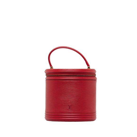 Louis Vuitton | Bags | Pre Loved Louis Vuitton Cosmetic Trunk In Red ...